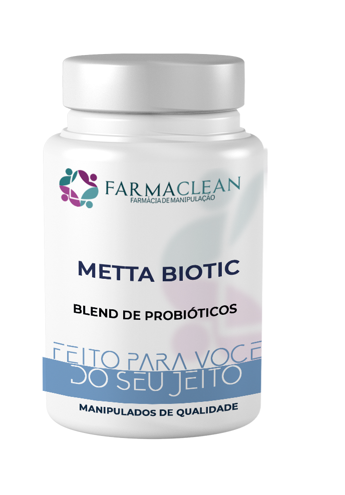 METTA Biotic 100mg - Blend probiótico para síndrome metabólica – farmaclean